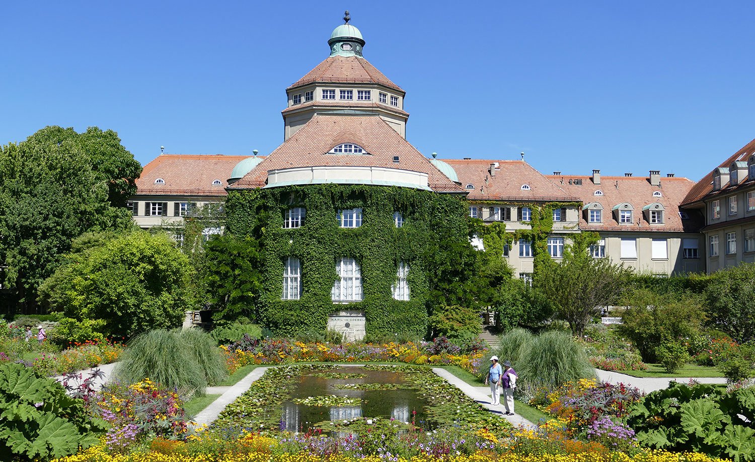 Besuch im Botanischen Garten und dem Schloss Nymphenburg in München ...